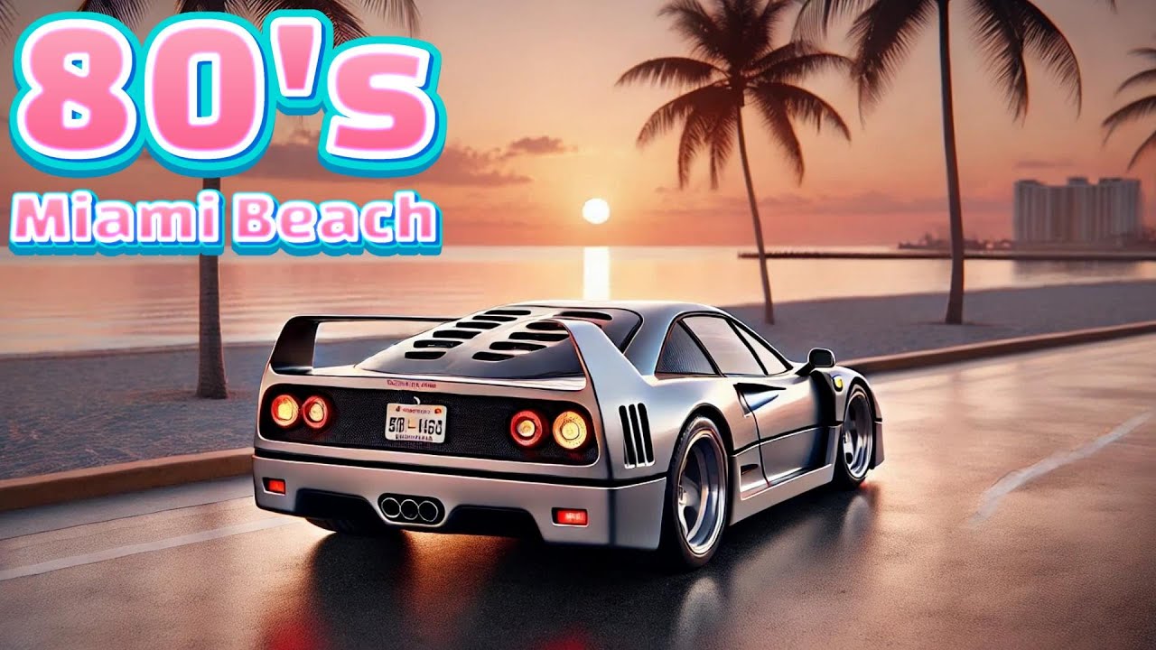 80's Miami Beach | Synthwave Drive Journey - YouTube