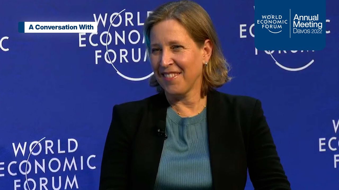 A Conversation with Susan Wojcicki, CEO of YouTube | Davos | #WEF22 ...