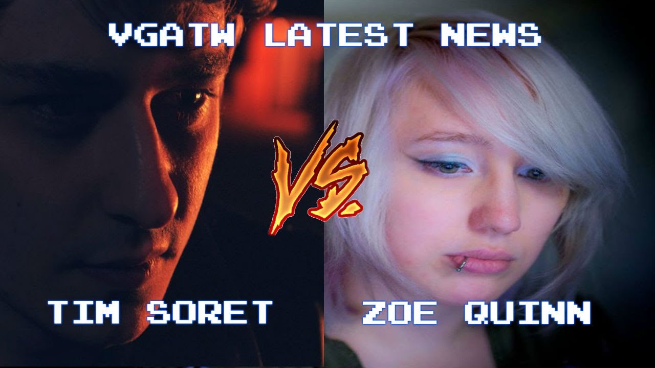 VGATW Latest News - Zoe Quinn vs Tim Soret - YouTube