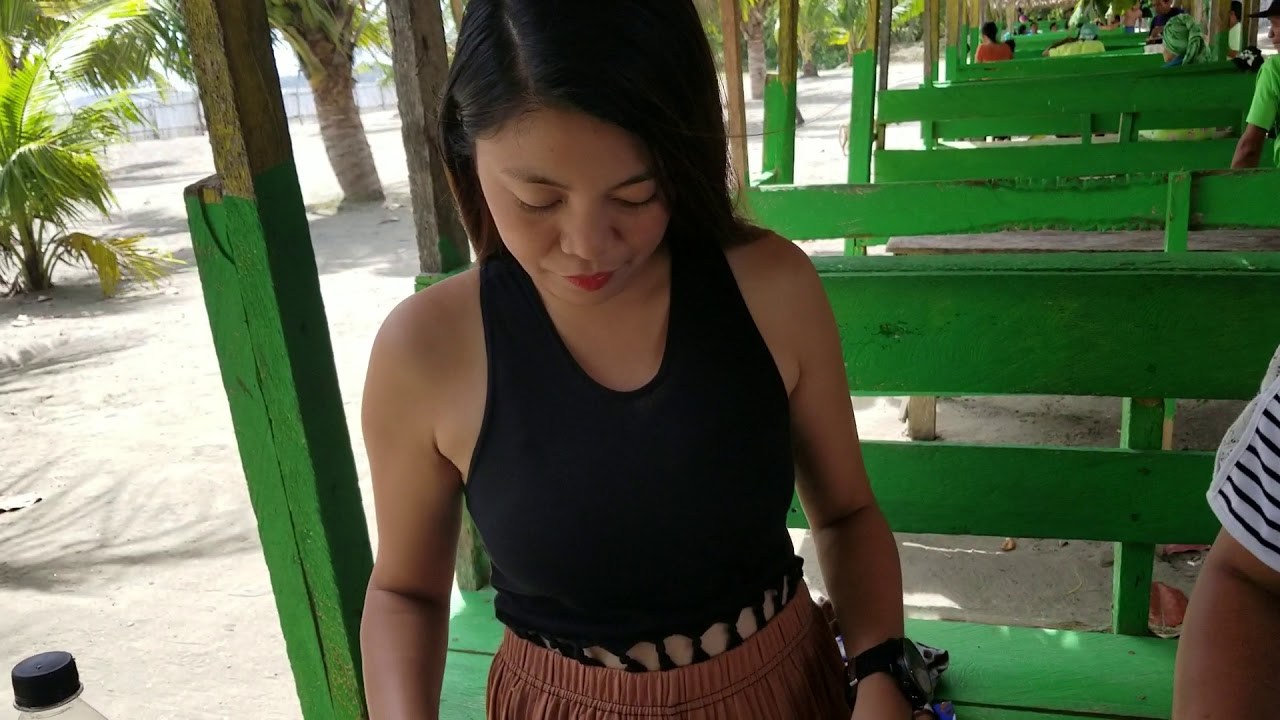 Lunch at Dawis Beach in Digos City, Philippines. (The Davao Gulf) (1/5 ...