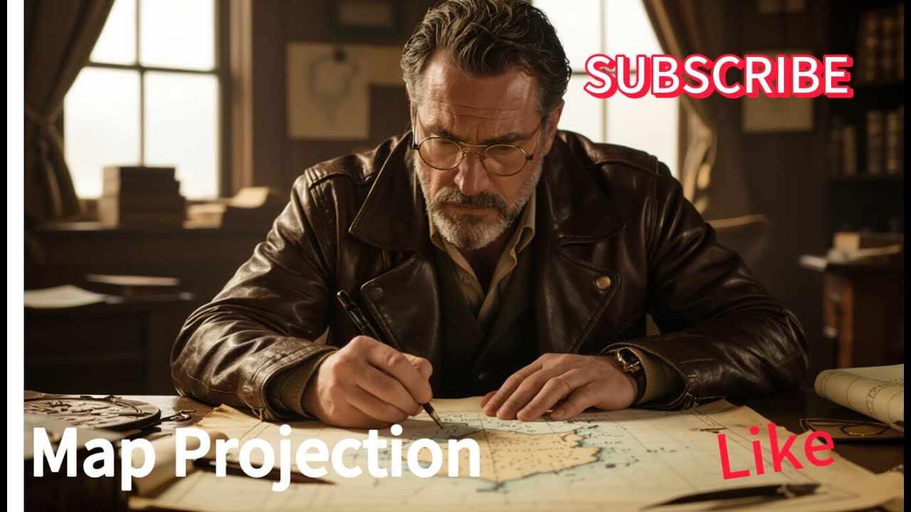 Unveiling the World Map Projections Explain in Cartography - YouTube