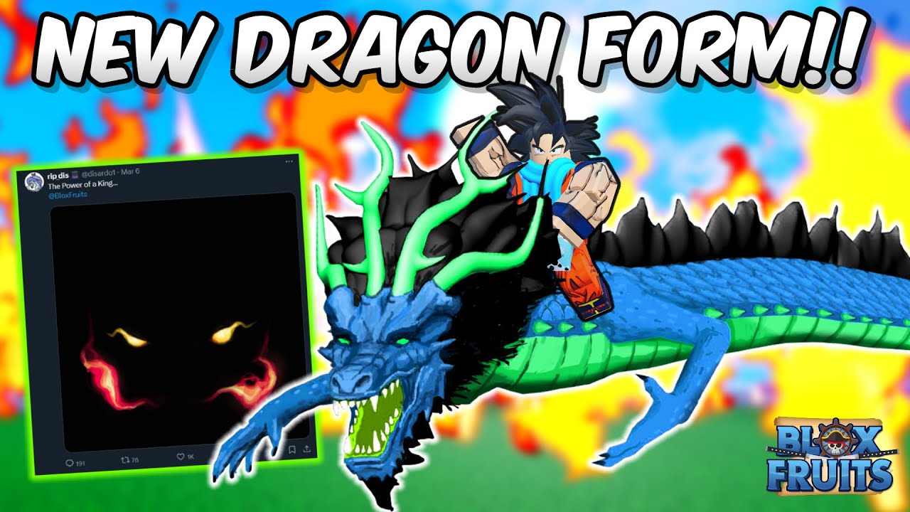 🐲FINALLY.. The New Dragon Rework Form is Leaked!! (Blox Fruits) - YouTube