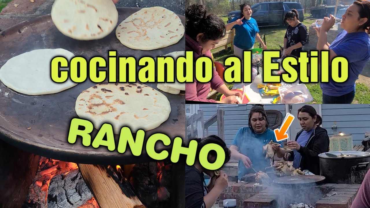 🔴Cocinando al Estilo RANCHO/asi haciamos la comida En Nuestros PAISES🇸🇻 ...