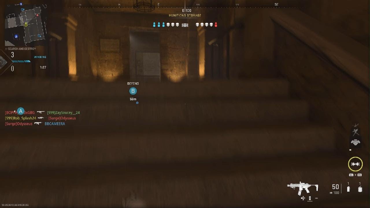 Cod C4 kill Search and Destroy - YouTube