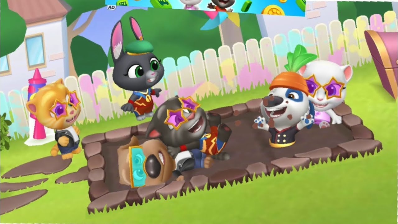 My talking tom friend gameplay walkthrough ! - YouTube