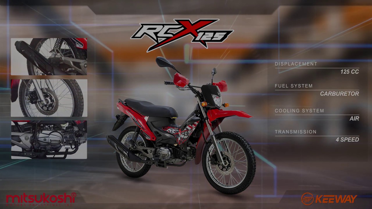 Keeway RCX 125 - YouTube