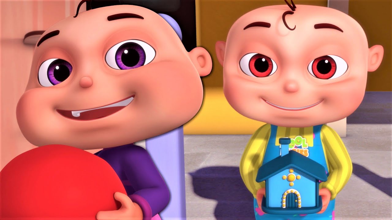 Zool Babies Playing With Dough Houses (Indoor Play) | Nursery Rhymes ...