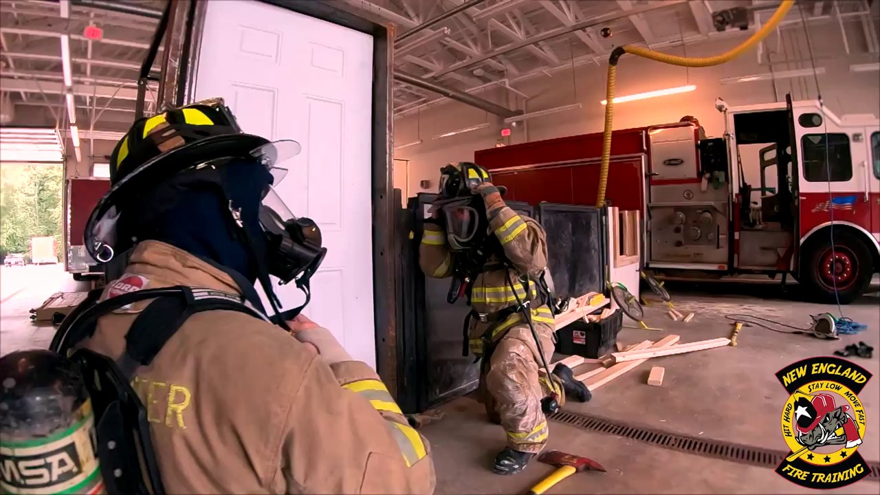 Manchester Fire Department Force Door, Search and Breach Training - YouTube