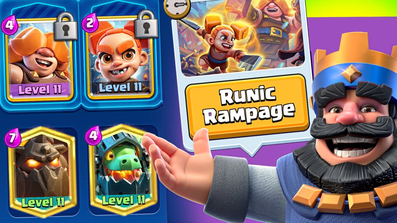 I played RUNIC RAMPAGE and DIDN'T LOSE with THIS DECK! - YouTube
