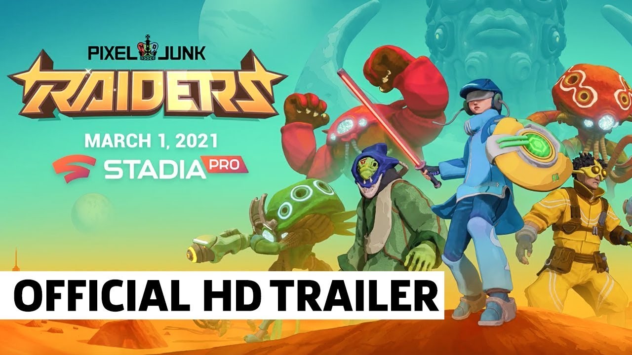 PixelJunk Raiders - Official Announcement Trailer - YouTube