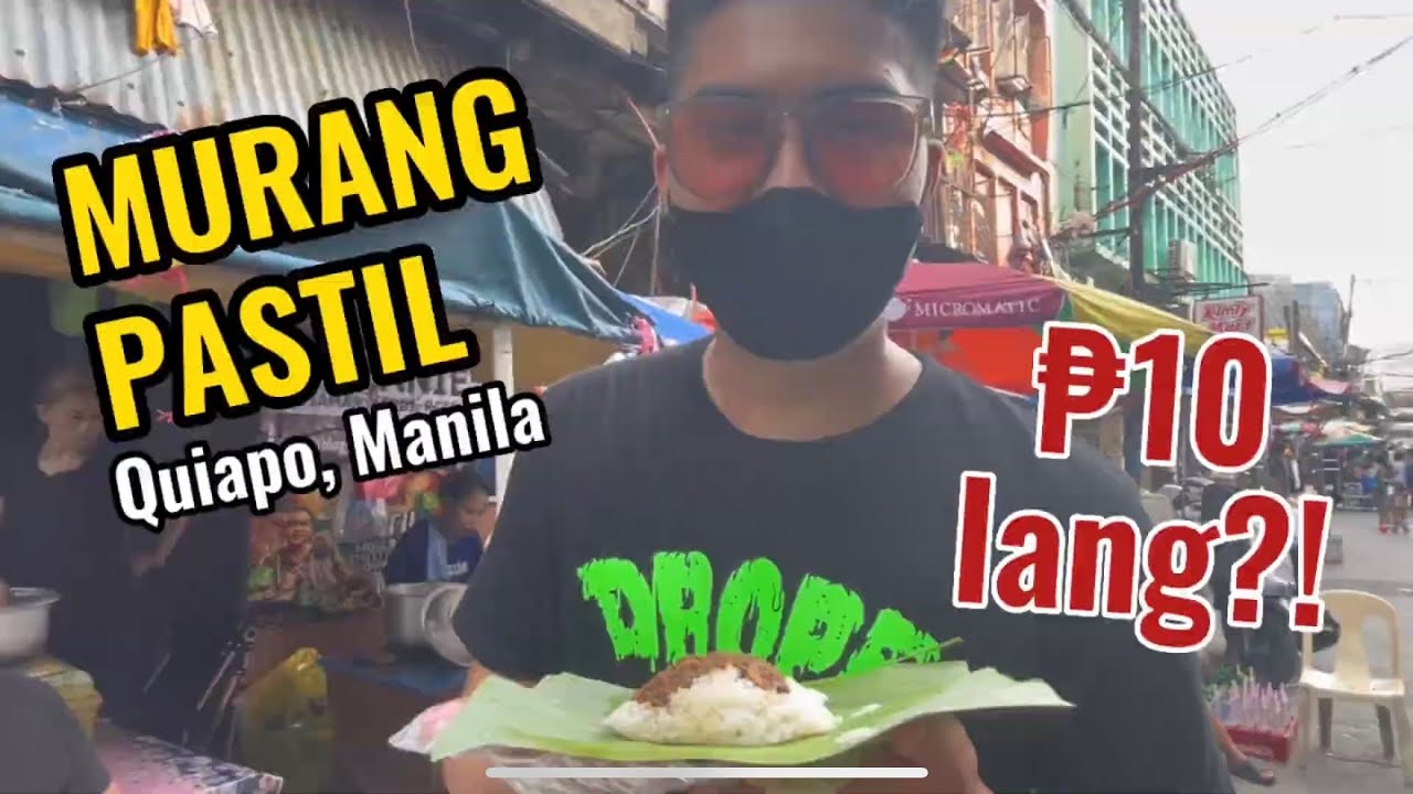 MURANG PASTIL SA QUIAPO | HONEST REVIEW - YouTube