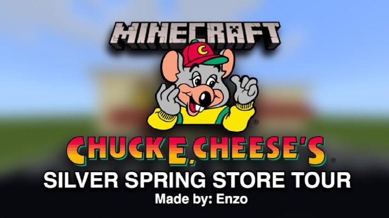 MINECRAFT Chuck E Cheese Showcase | Silver Spring, MD | Built by Enzo ...
