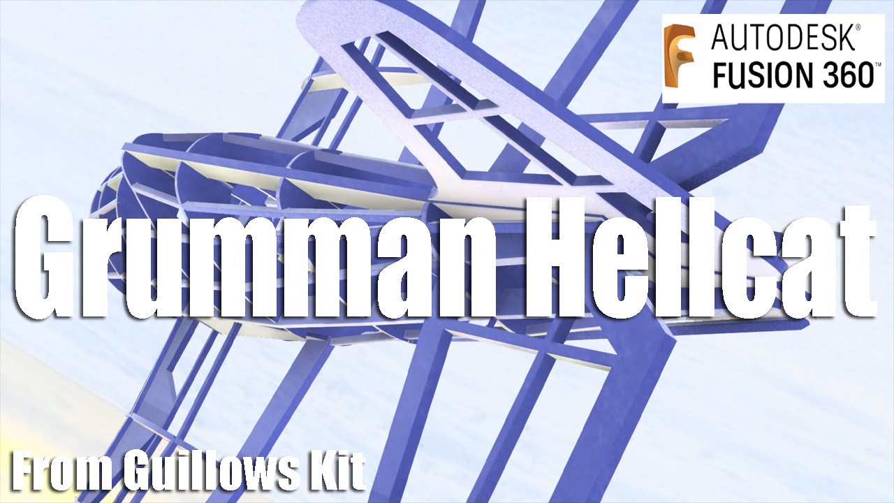 Grumman F6F Hellcat Wing Ribs - Autodesk Fusion 360 - YouTube