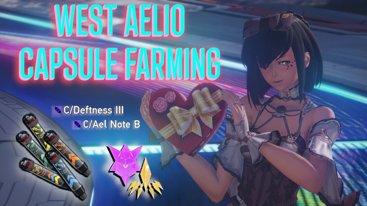 [PSO2:NGS] West Aelio Capsule Farming - YouTube