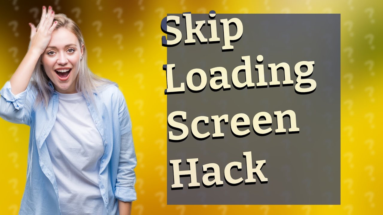 How do I skip Windows loading screen? - YouTube