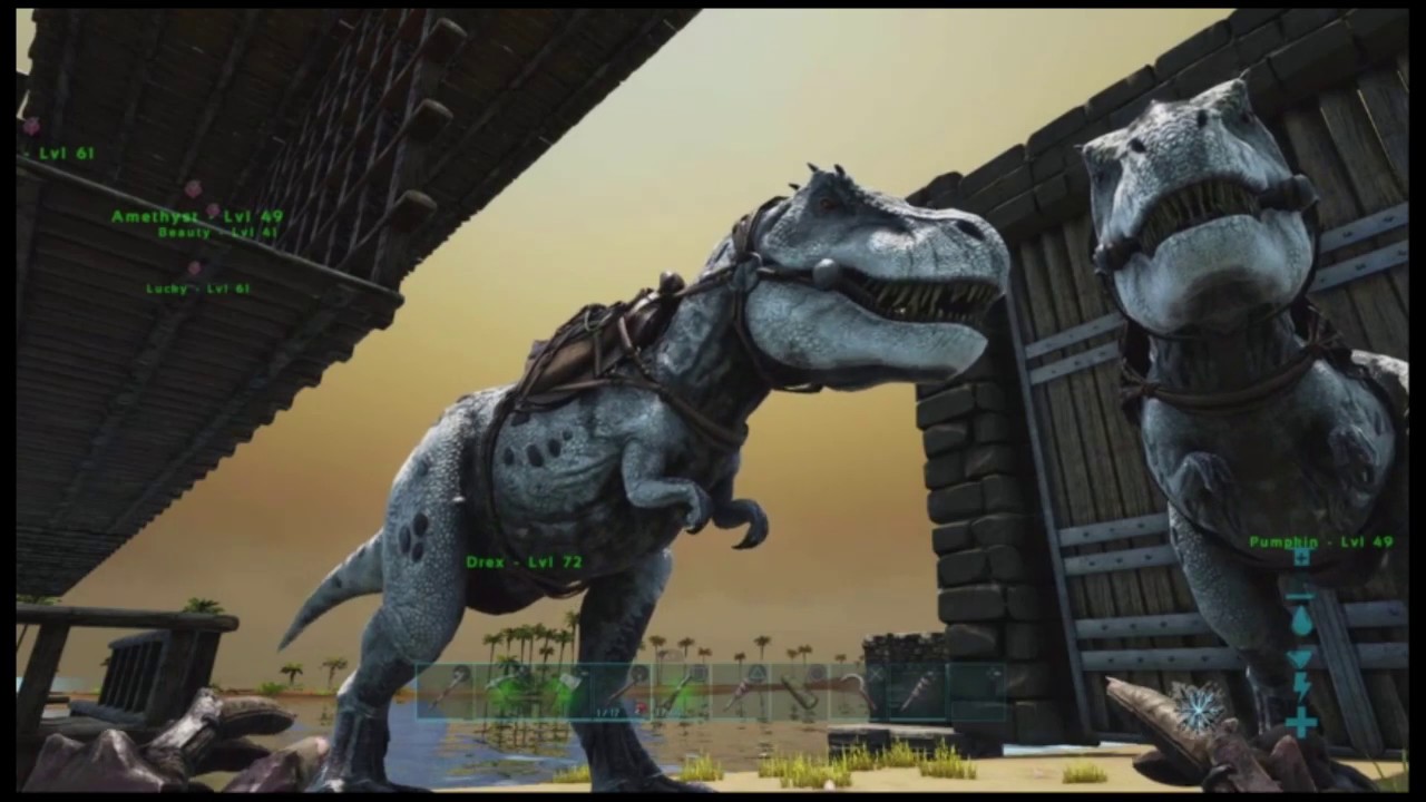 Ark w Debosaurus Rex S1E02 - Dead Meat Beach Deserted?! - YouTube