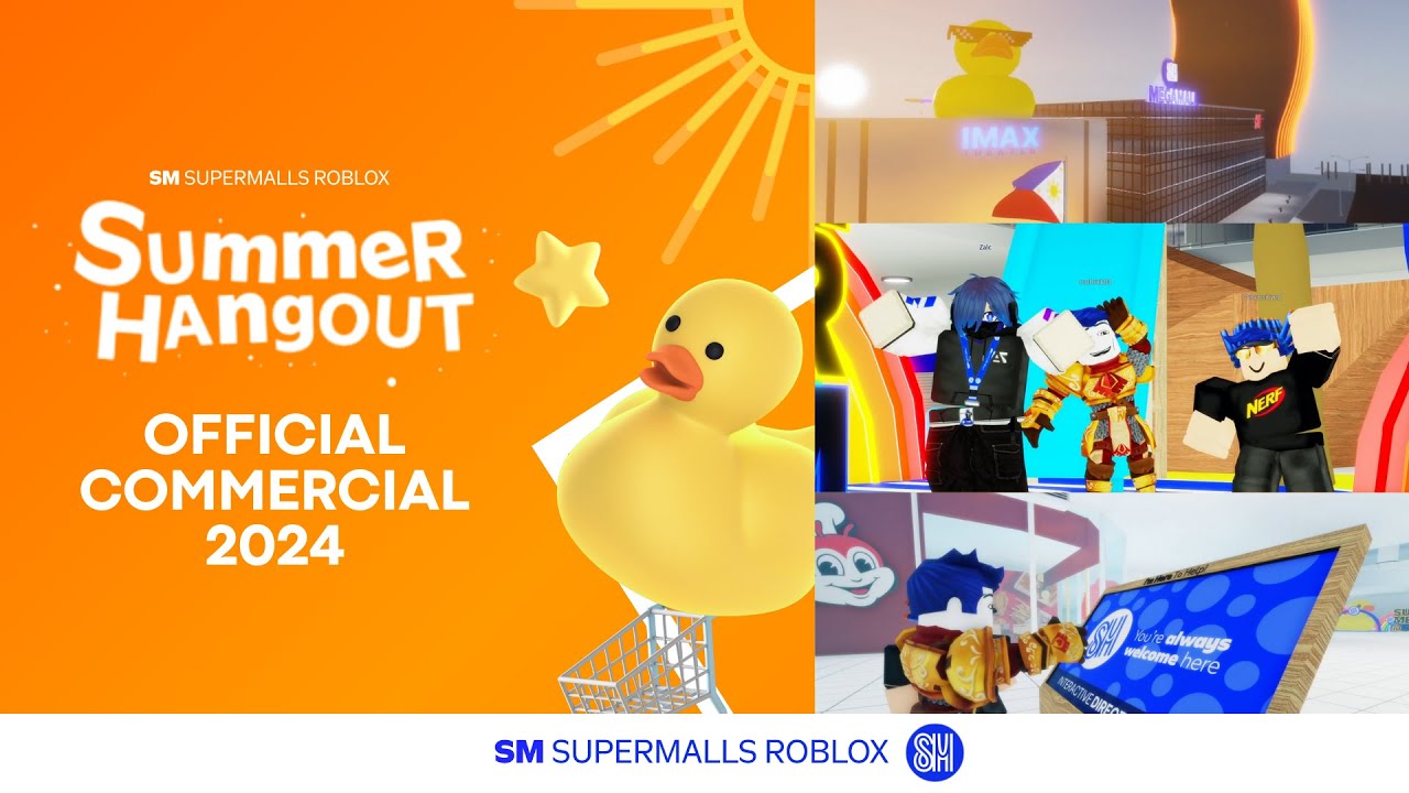 Super Summer At SM Supermalls Roblox | OFFICIAL 2024 COMMERCIAL - YouTube