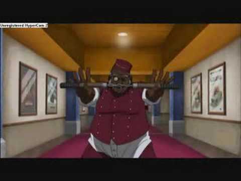 the boondocks huey vs uncle ruckus - YouTube
