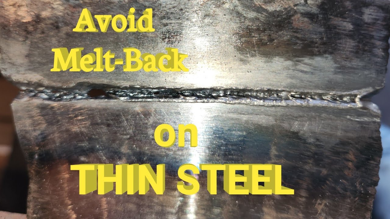 Avoid Weld-back/Melt-back when torch cutting THIN STEEL. - YouTube