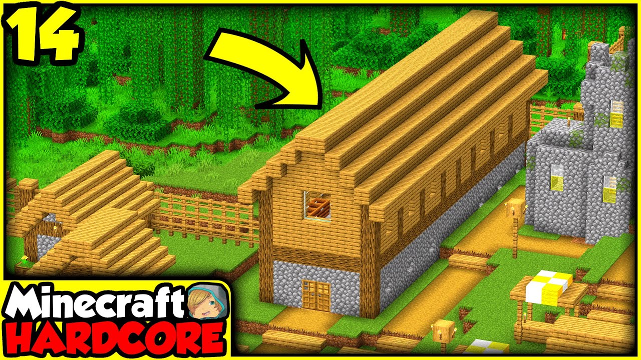 MEGA Villager Breeder in Hardcore Minecraft | Episode 14 (Let's Play ...