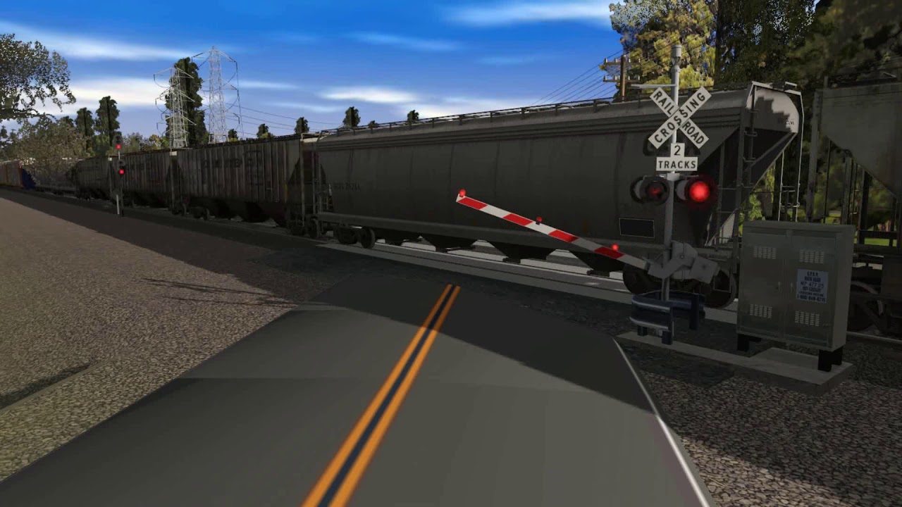Trainz TRC Grade Crossing Turns Off Too Early On My CSX Route - YouTube