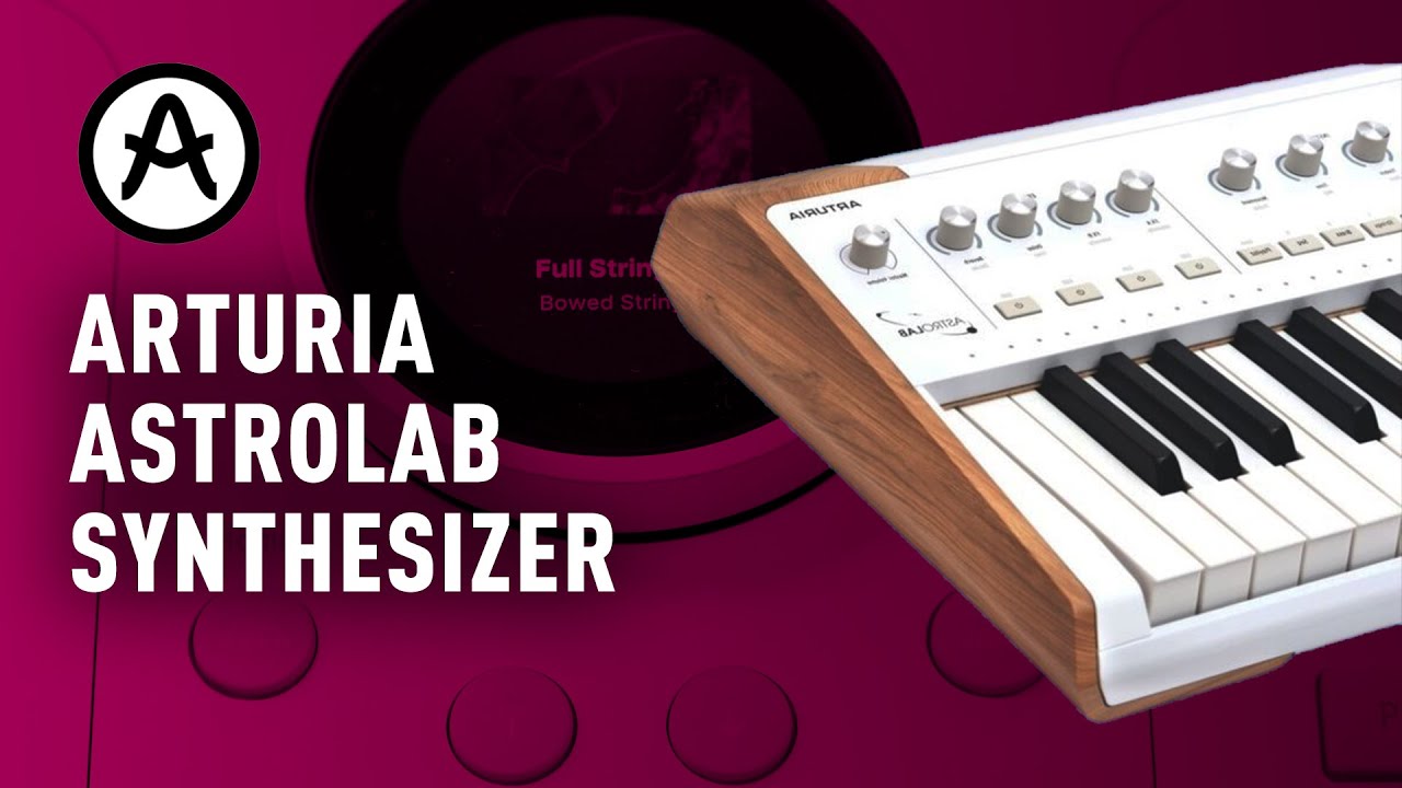 Arturia AstroLab synthesizer - YouTube