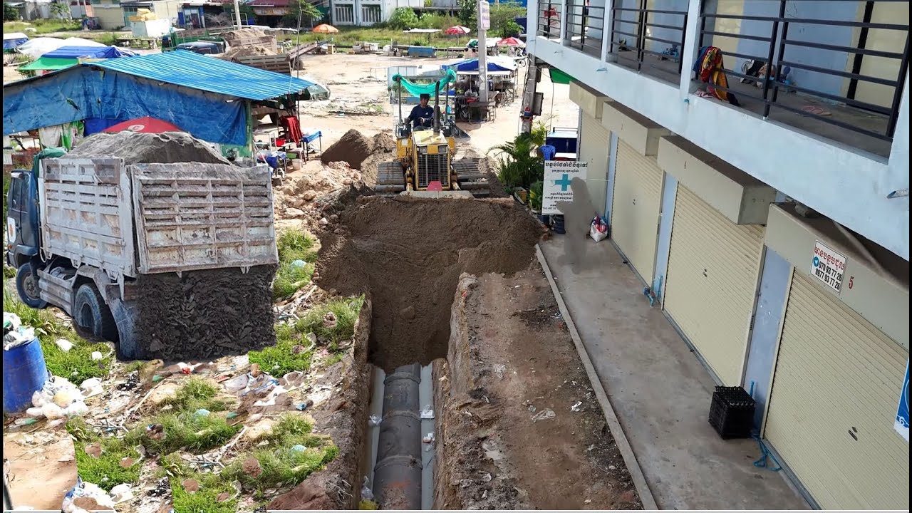 New Project!!Complete Removal Clearing Trash & Delete Sewer Drainage ...