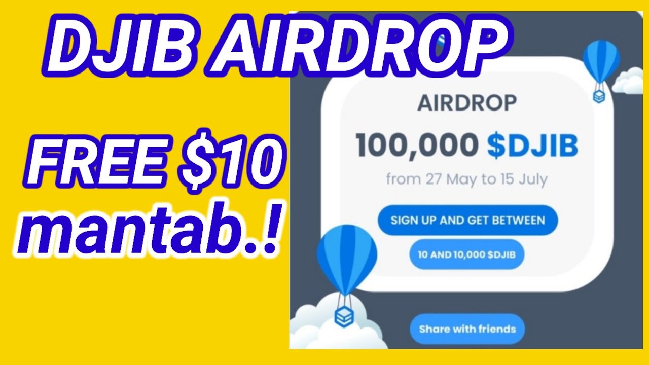 DJIB AIRDROP claim gratis token || reward 100.000 $DJIB token - YouTube