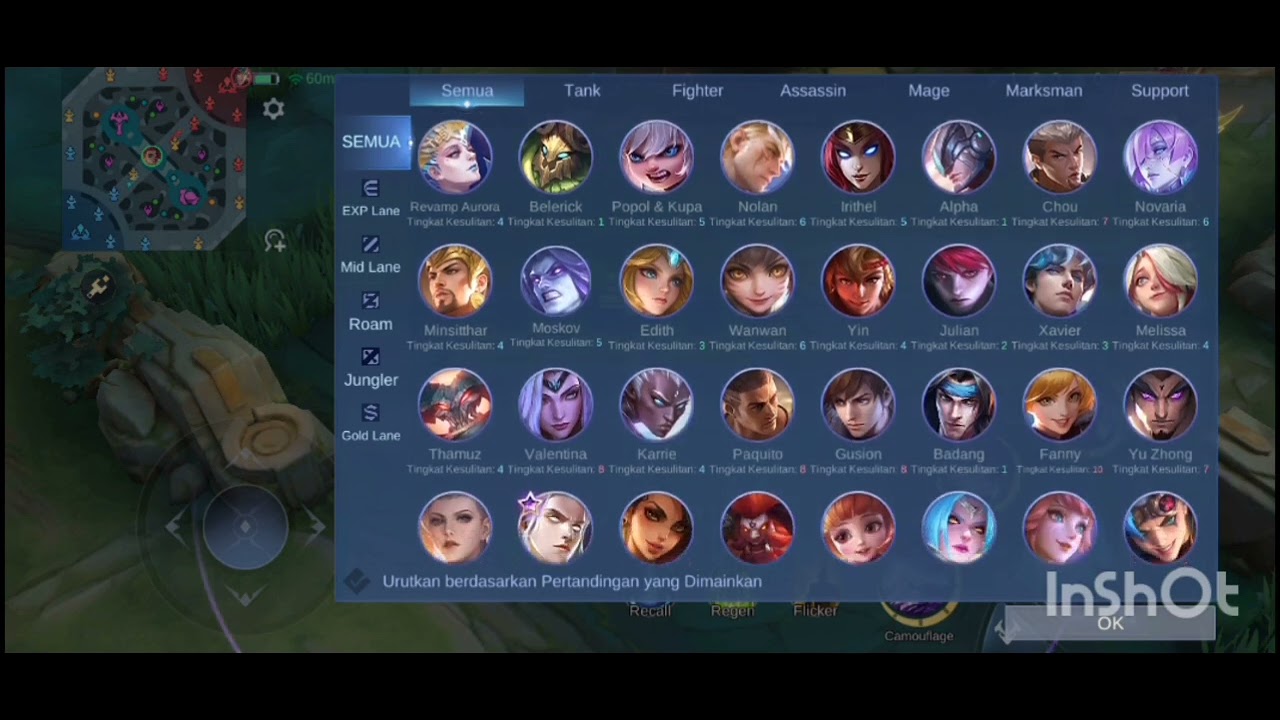 Review Update Menu-Menu CUSTOM PRACTICE Advanced Server Mobile Legends ...