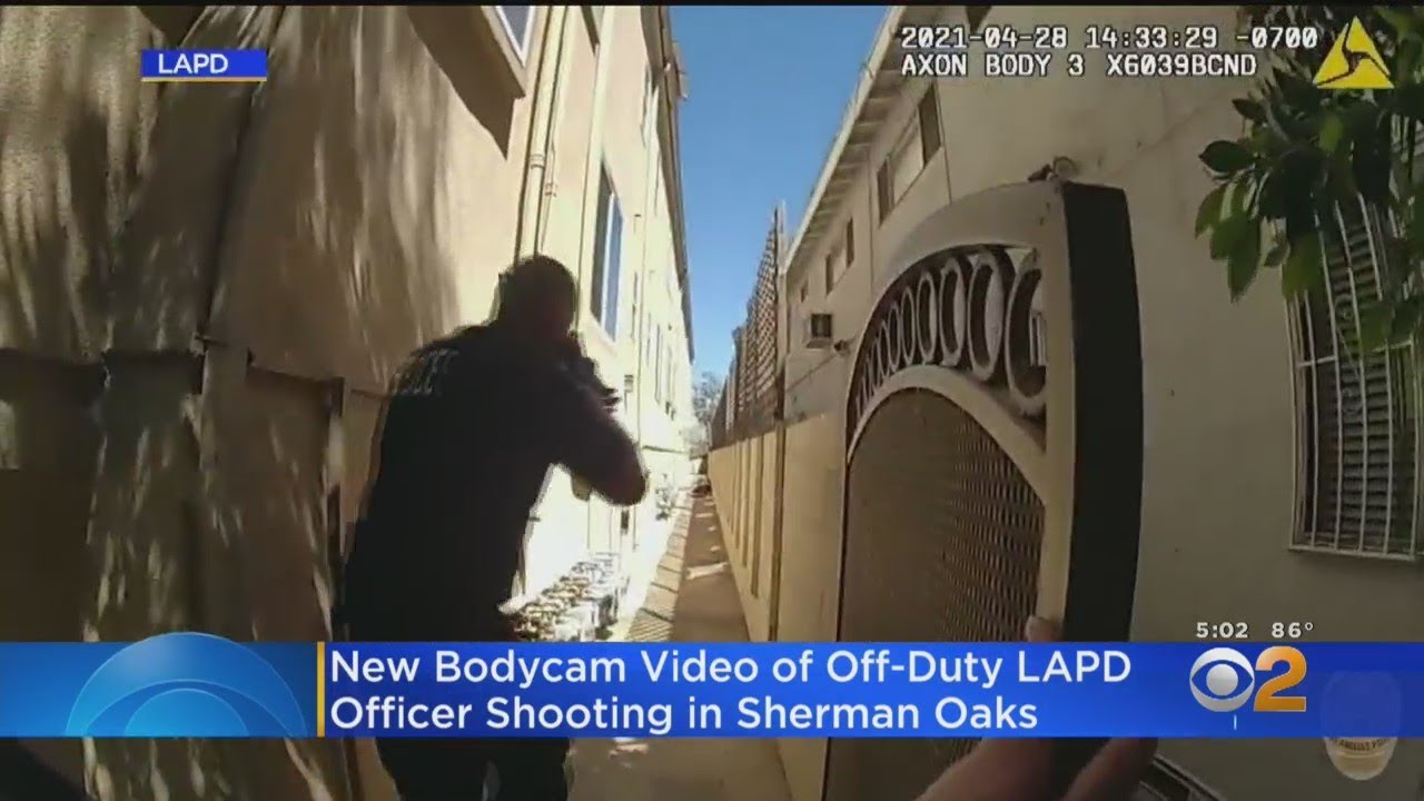 LAPD Releases Body Cam Video Of April Officer Involved Shooting - YouTube