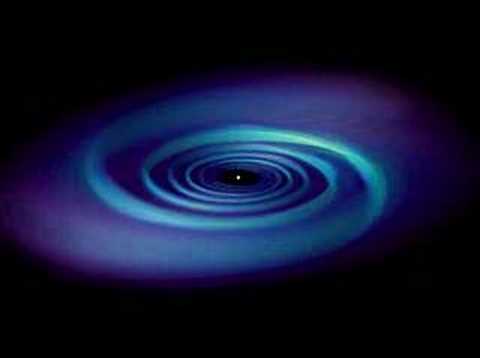 Spiral Shock Formation in a 3D Accretion Disk - YouTube