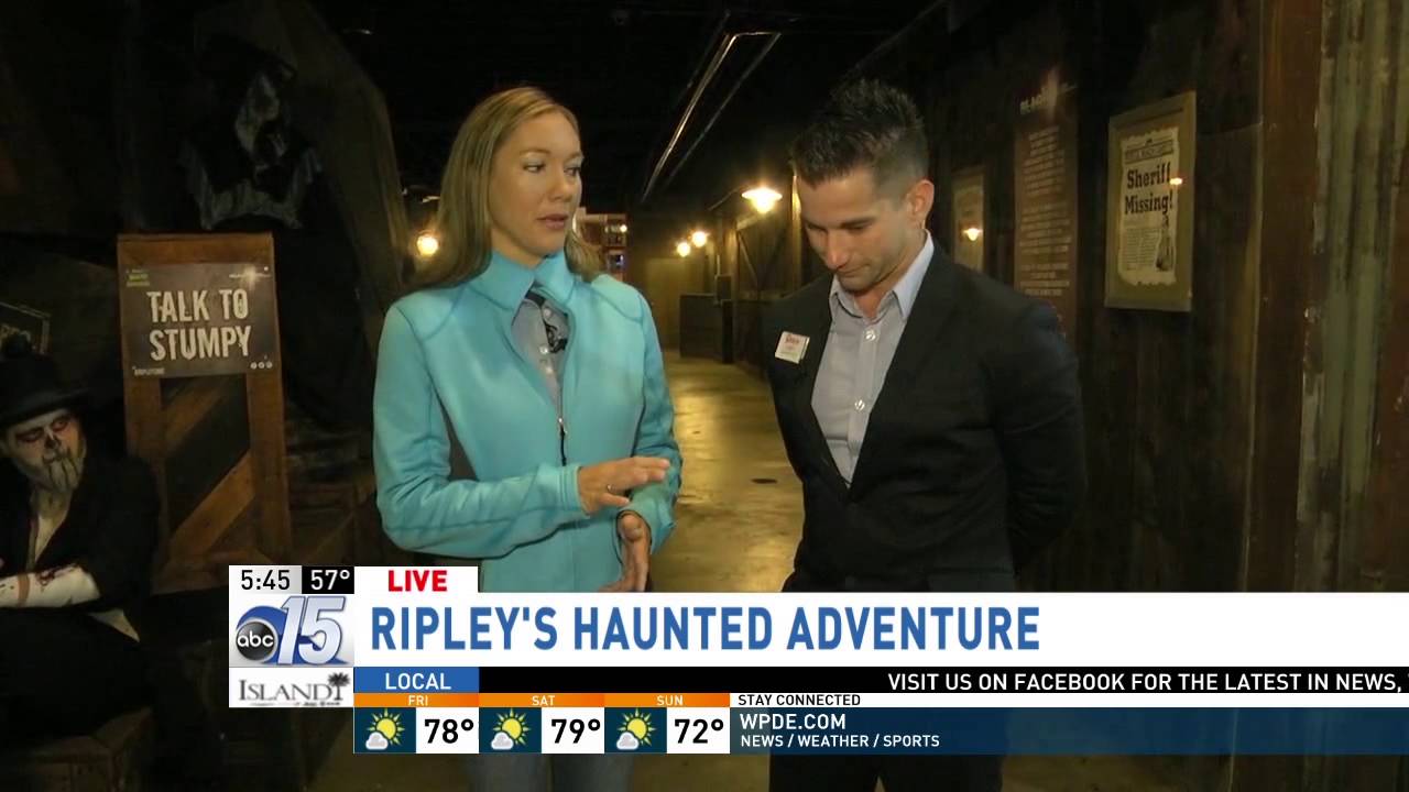 Amanda Live at Ripley's Haunted Adventure - Good Morning Carolinas ...