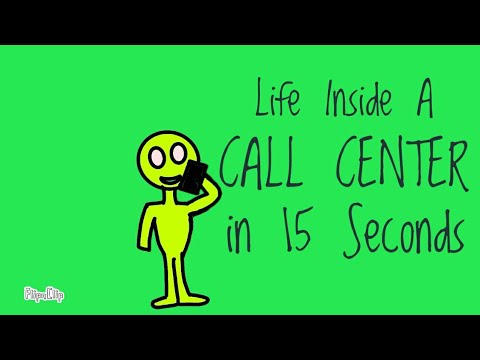 Life inside a Call Center in 15 seconds - YouTube
