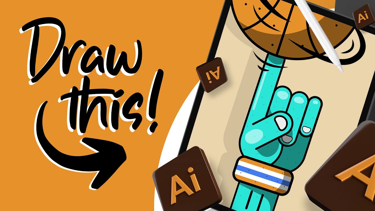 Draw Using Only Shapes 🏀 Youtube 4186