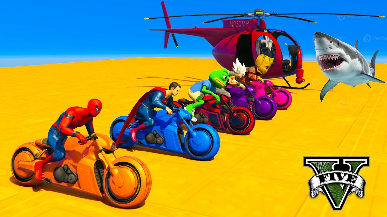 GTA V New Epic Ramp On Cars,Super Cars, Fighter Jets, Monster Trucks ...