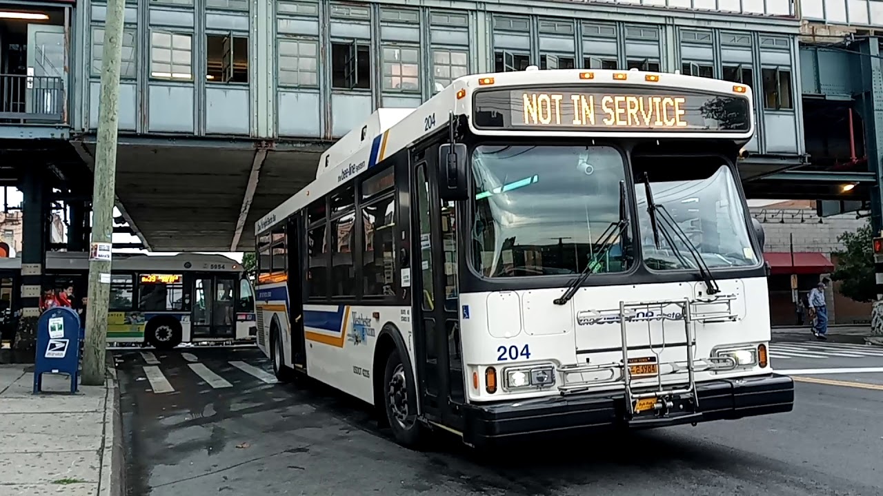 2005 Bee-Line Orion 7 Hybrid in the Bronx - YouTube