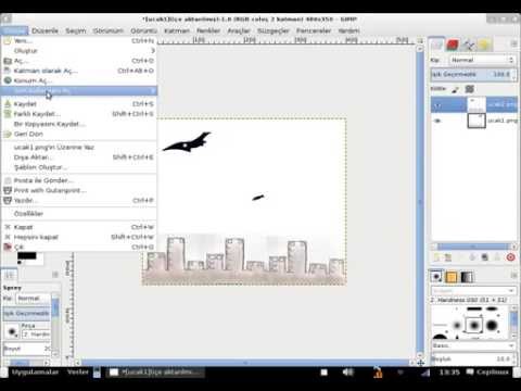 Gimp ile hareketli resim (.gif) yapmak 2