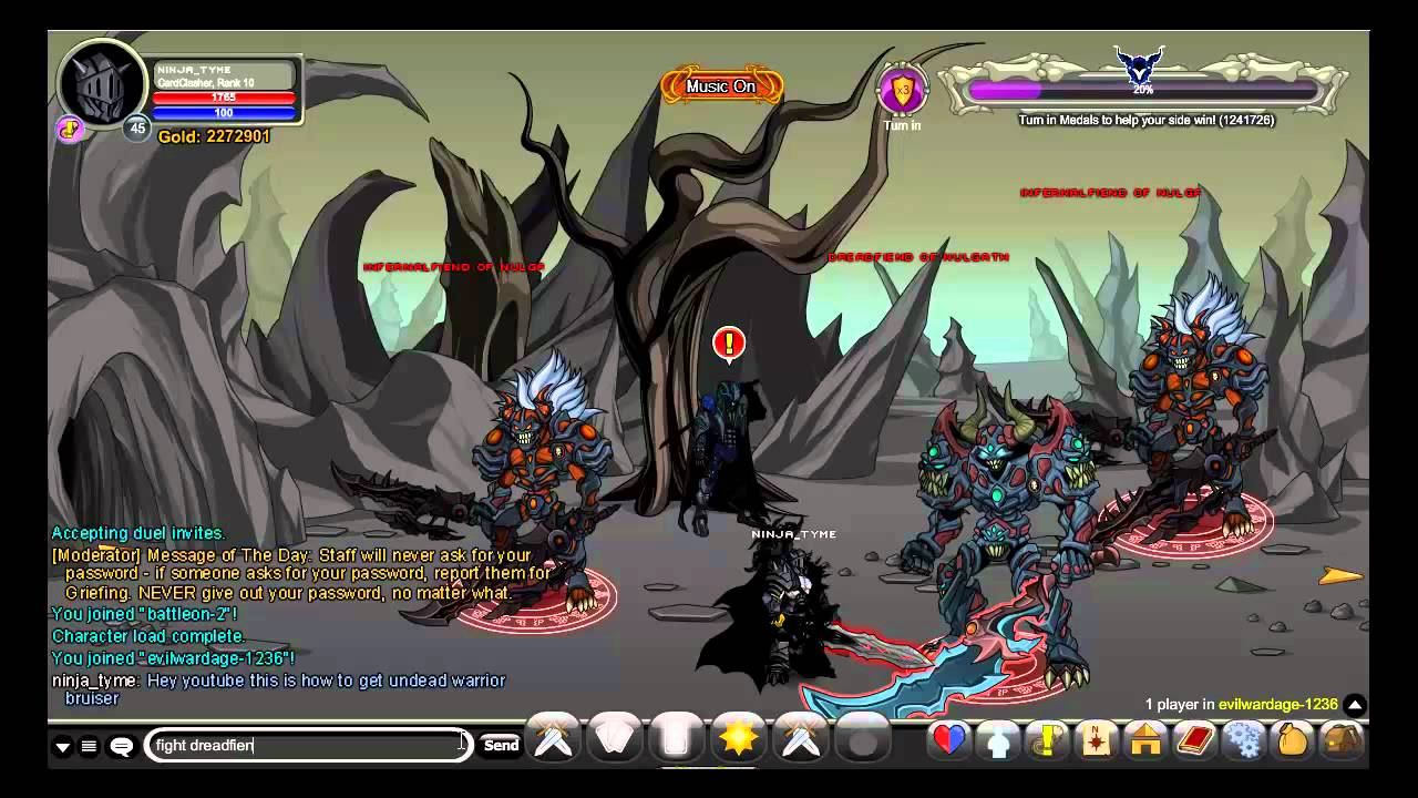 How to get undead warrior bruiser aqw - YouTube