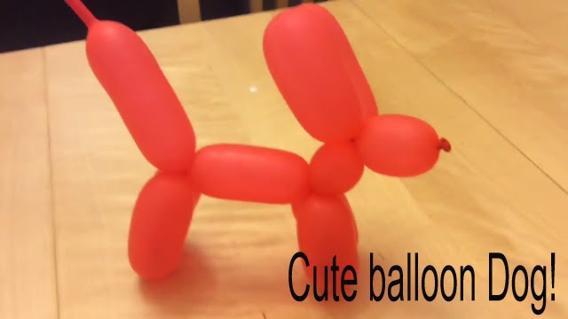How to make a balloon dog! - YouTube