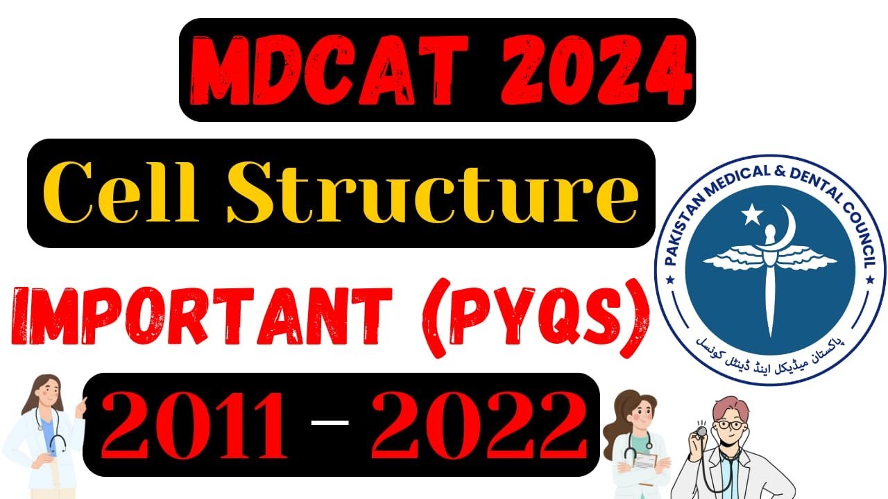 Cell structure and function MDCAT Past Papers | Past Papers MCQs 2011 ...