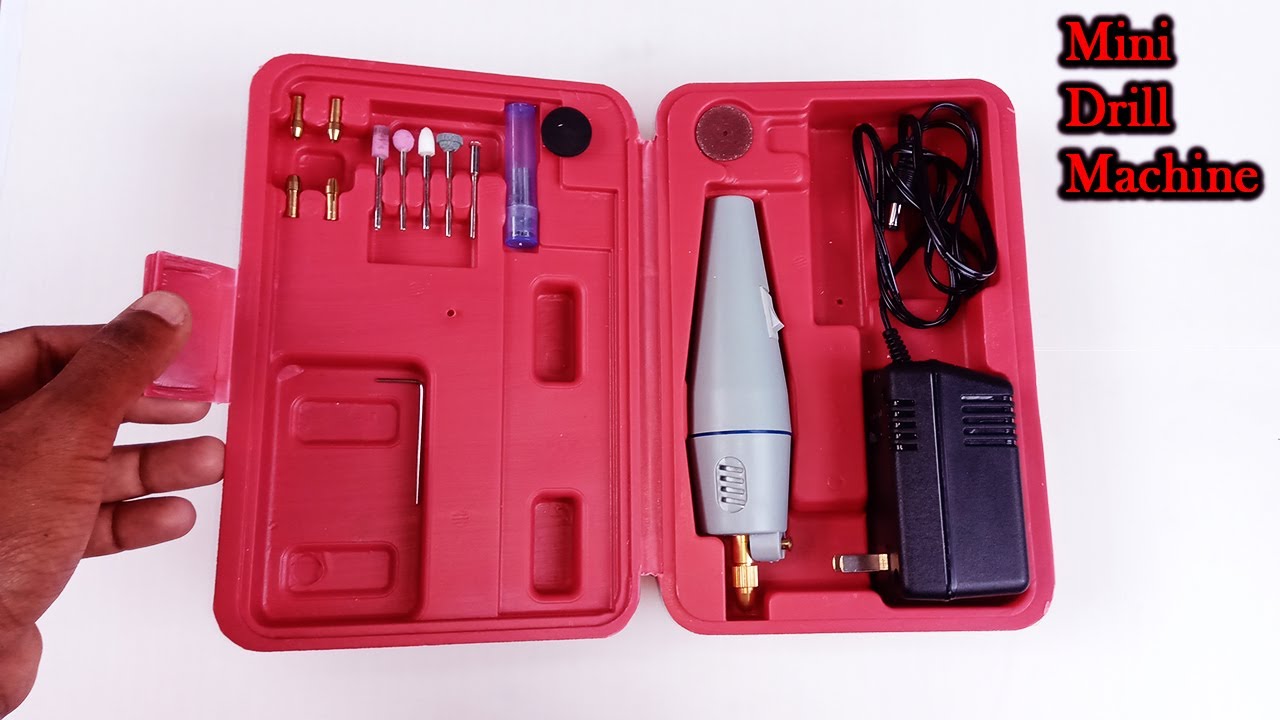 Mini Drill Machine Unboxing And Review | Mini PCB Drill Machine - YouTube