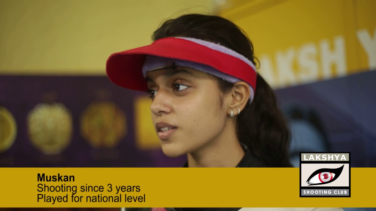 Young Muskan speaks about RR Lakshya Cup 2017 - YouTube
