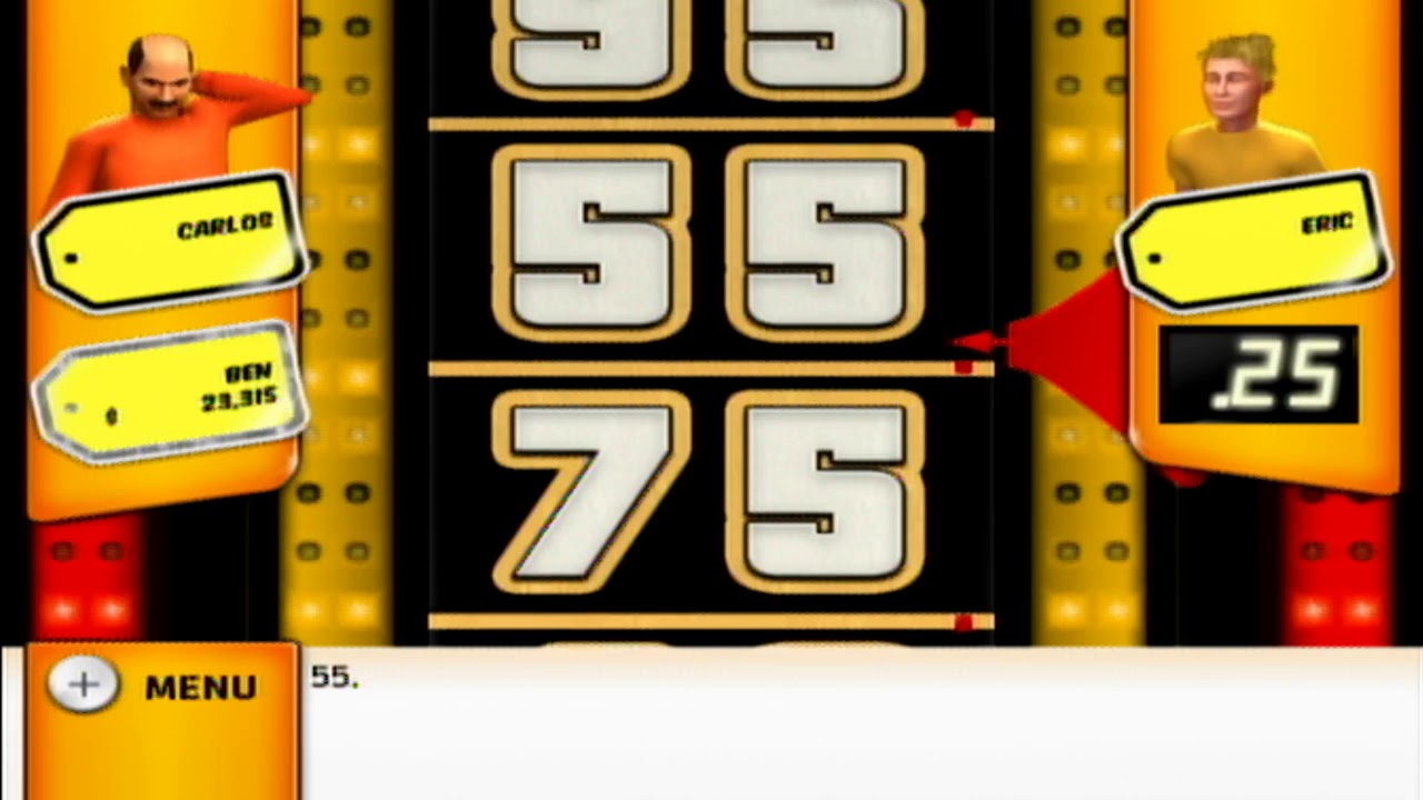 The Price Is Right Wii Game 18 - YouTube