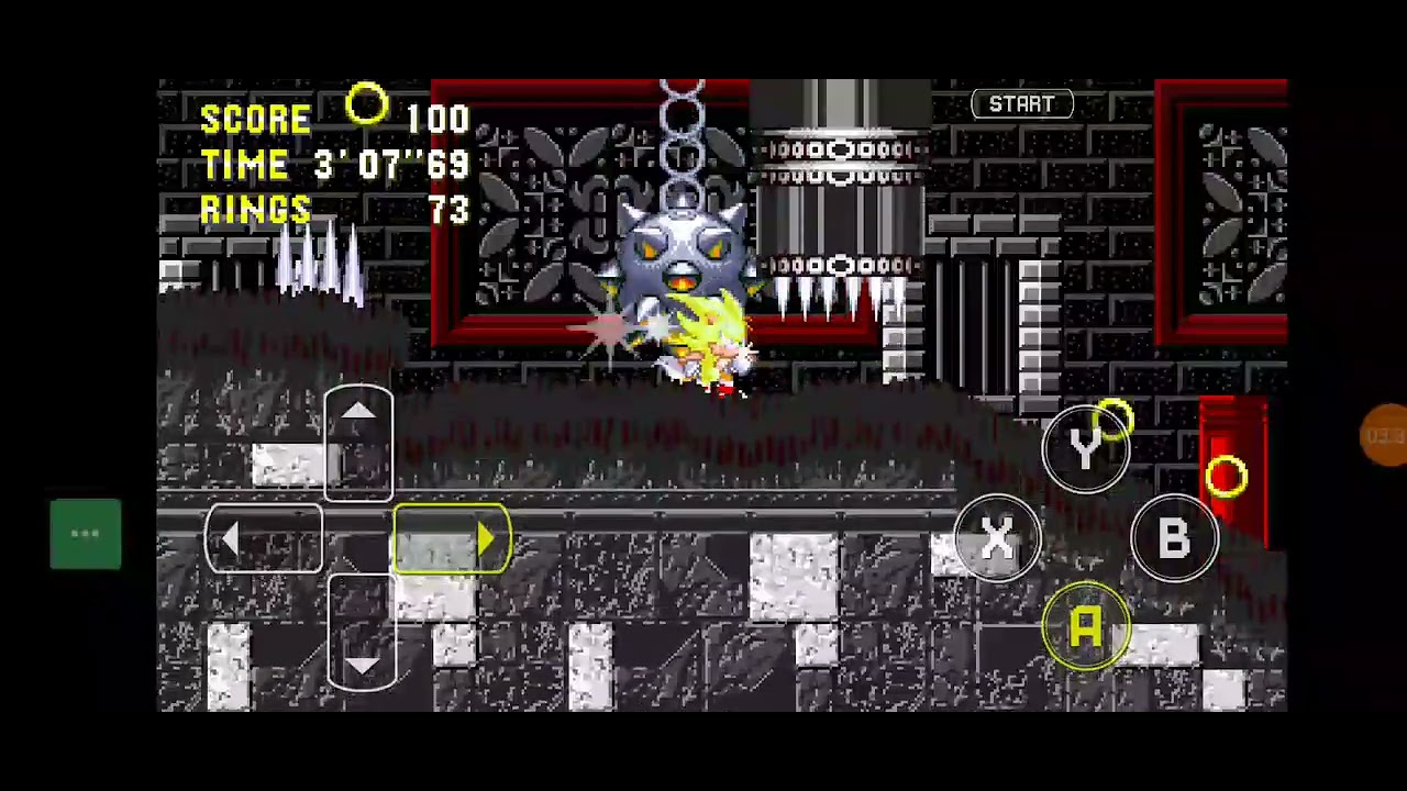 Sonic EXE ... Level in Marble Garden - YouTube