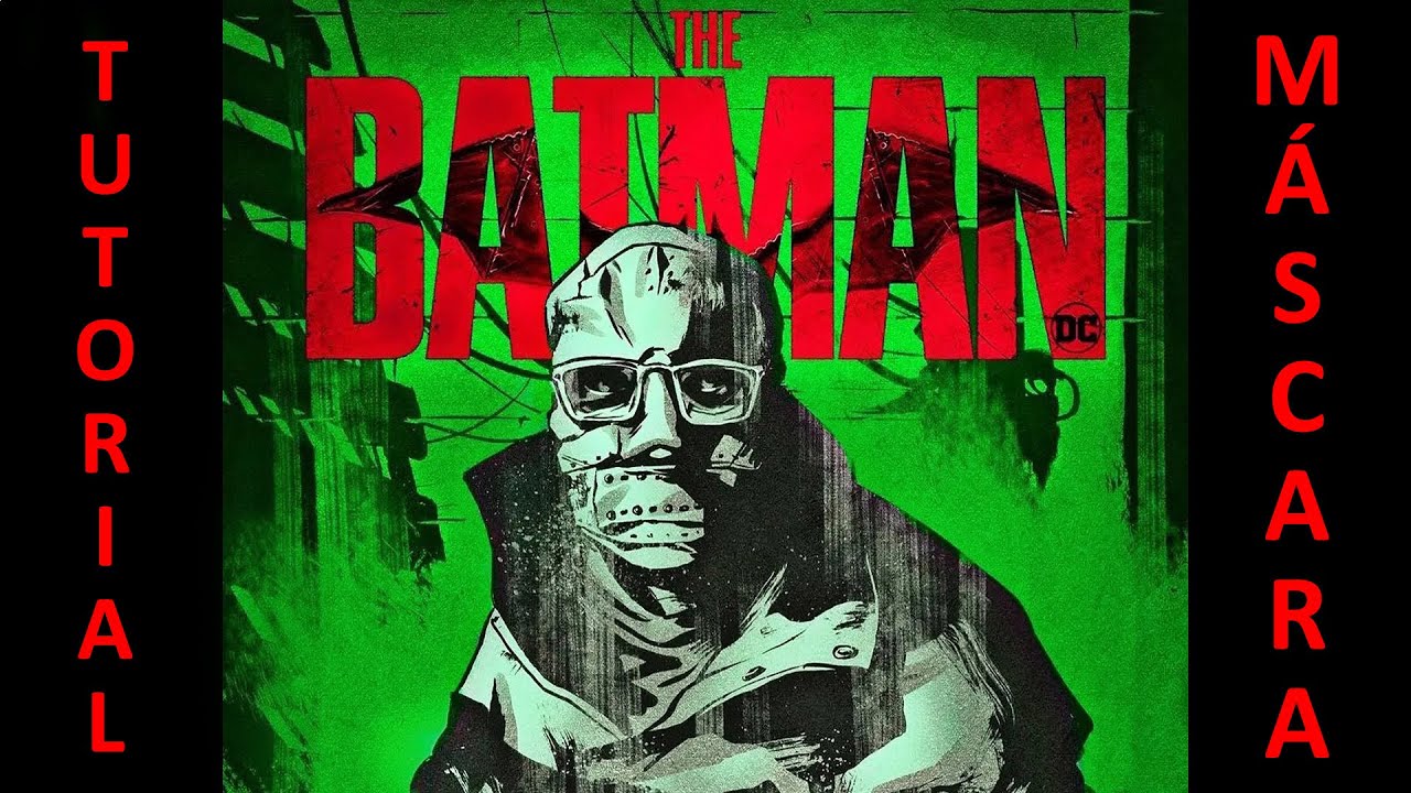 COMO HACER la MÁSCARA del ACERTIJO | THE BATMAN RIDDLER COSPLAY 2022 ...