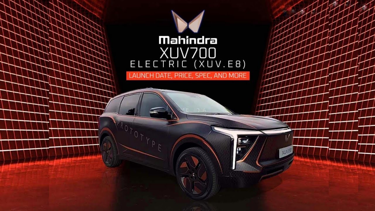 The Mahindra XUV.e8 is the all-new electric version of the model XUV700 ...