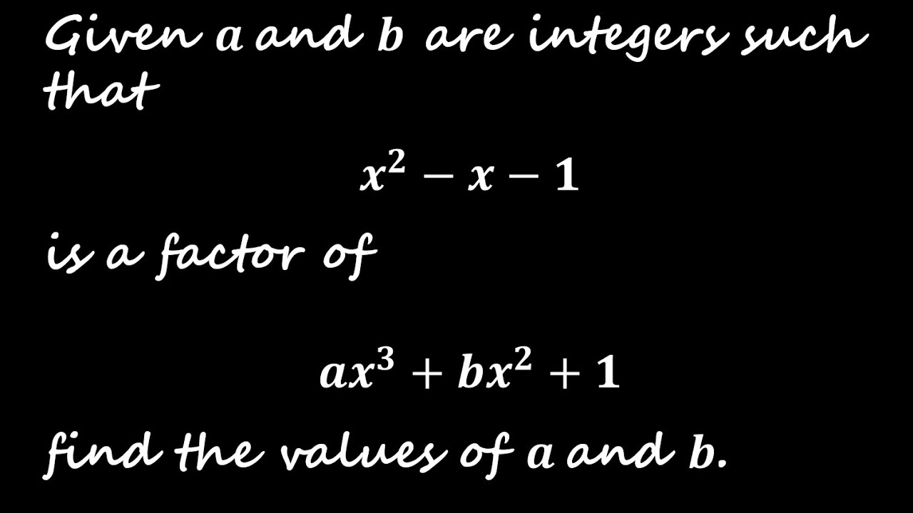 Factorization Challenge for beginners: polynomial - YouTube