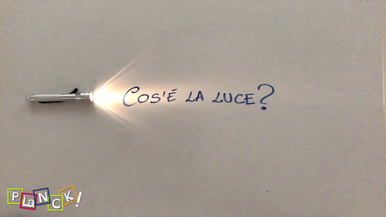Cos'è la luce? - YouTube