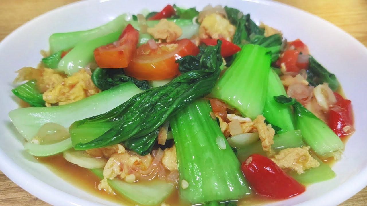 TUMIS PAKCOY TELUR MENU MASAKAN RUMAHAN YANG JADI REBUTAN - YouTube