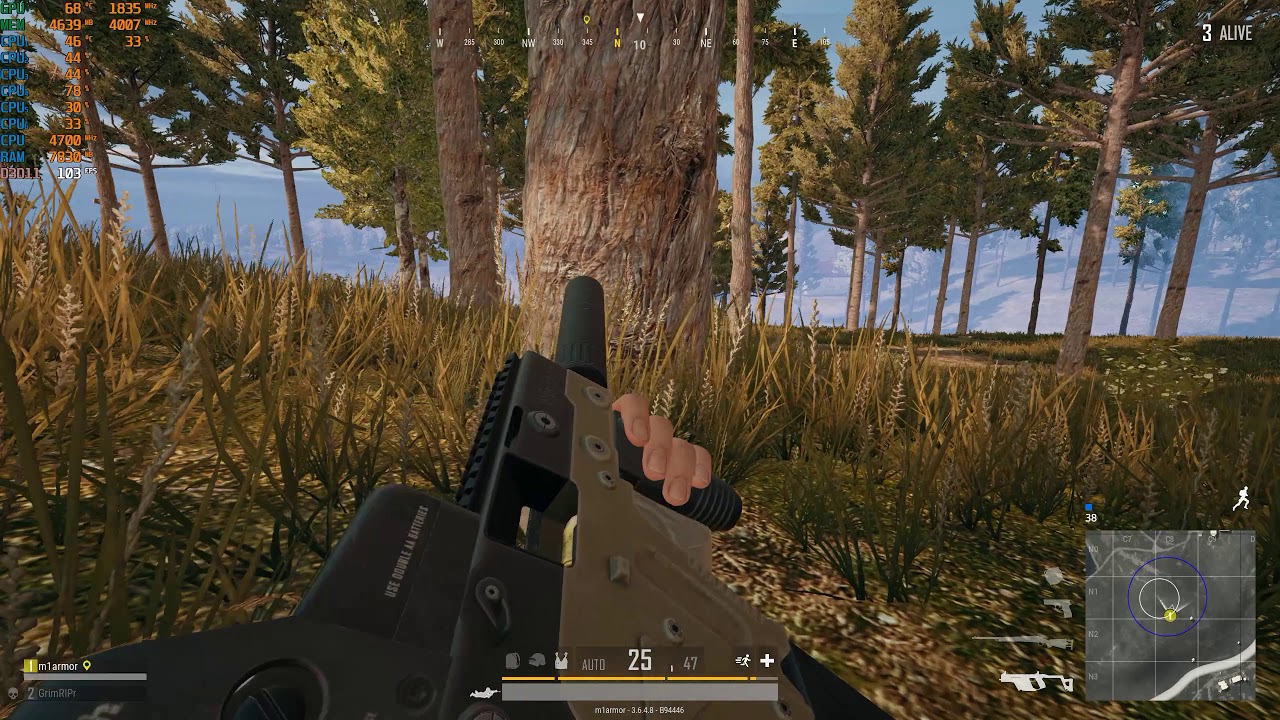 I5 8600K OC 4.7 - GTX 1070 - PUBG Ultra Textures @1440p - YouTube